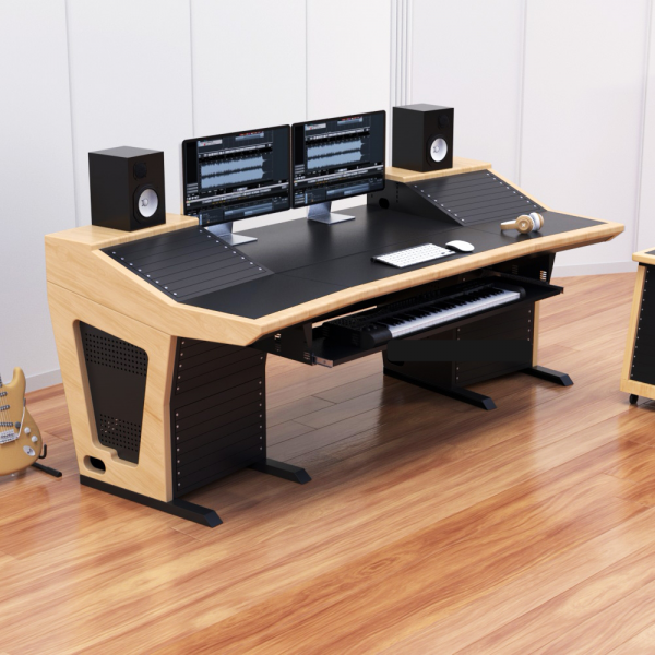 Recording Studio Table For Audio Control Console Mixer - Radio / TV ...